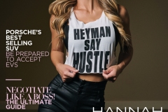 DR. HANNAH NICOLE MODELS THE HEYMAN SAY HUSTLE T-SHIRT ON THE COVER OF ...