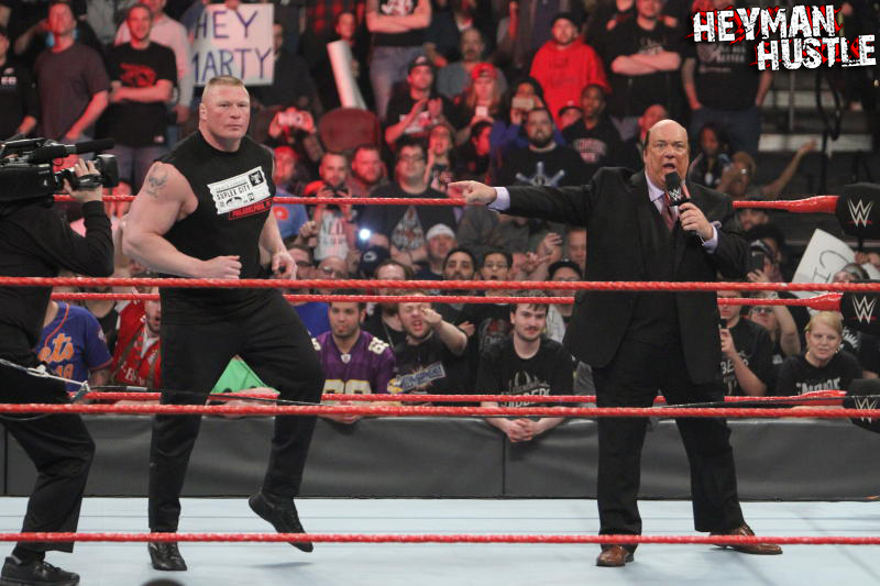 The Heyman Hustle Covers Brock Lesnar and Paul Heyman in Philadelphia ...